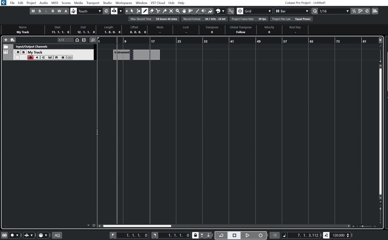 Editing audio: cut, copy, paste, and quantize features in Cubase 12