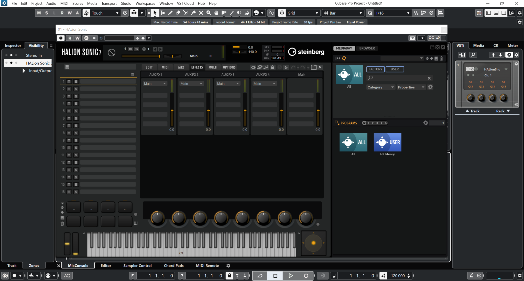 Using Cubase 12 built-in instruments: HALion Sonic SE, Groove Agent SE